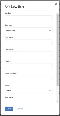 How do I add a new company user to my account?